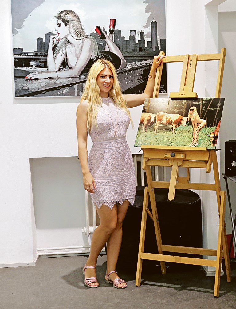 Galerie Ursula Stross: 77 sunsetstrip | Kulturzeitung 80